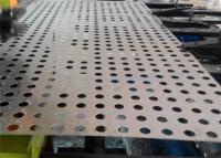 China 0.2mm Galvanized Perforated Wire Mesh For Decoration Ceiling / Noise Barriers for sale