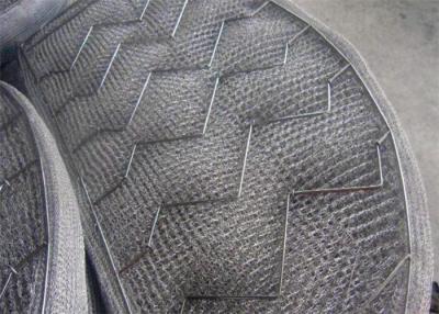 China ISO SS304 Knitted Wire Mesh Demister Pad 150-200mm Thickness with 99.9% Filtration Efficiency for sale