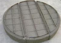 China 0.08mm Dia Titanium Knitted Wire Mesh Demister Pad for sale
