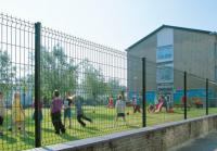 China Outdoor Galvanized Pvc Coated Bending Fence Panels 3.5mm for sale
