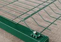 China Galvanized Steel Welded Curved 3d Wire Mesh Fence For Commercial Playgrounds for sale