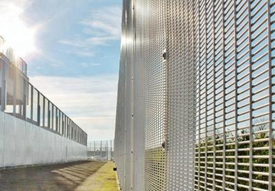China Powder Coated / Hot Dip Galvanized 358 Mesh Fence For Stadium for sale