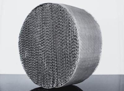 China Perforated Plate Corrugated 125X 350Y Metal Structured Packing for sale