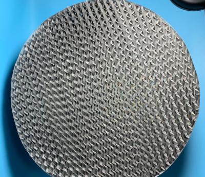 China Corrugated 350Y Metal Structured Packing for Desorption Towers - 350 m²/m³ Surface Area, 94% Free Volume for sale