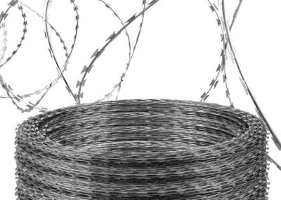 China Military Sharp Fence Cbt-65 Razor Blade Barbed Wire For Barrier for sale