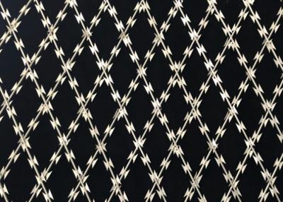 China Bto-30 Galvanized Coil Diameter 450mm Concertina Barbed Tape for sale