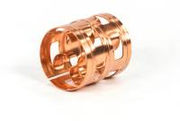 China Ss304 / Copper Raschig 16mm 25mm Metal Random Packing for sale