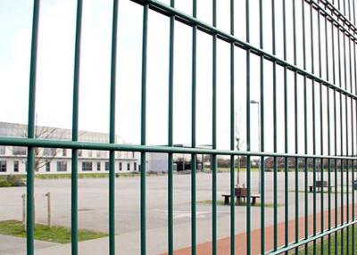 China Low Carbon Steel Twin Wire Mesh Fencing 2.5m Width PVC Coated 8/6/8mm Wire Green Color for Industrial Security for sale