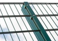China 1.5mm Double Horizontal Wire Fence with RAL 6005 Green PVC Coating - 2.5m Panel Height Residential Security for sale