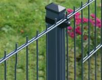 China 5/4/5mm Double Loop Wire Fencing Mesh - Hot Dipped Galvanized 1.0-2.5m Width Panels for sale