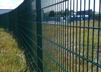 China 2.5m Height PVC Coated Double Loop Wire Fence 8/6/8mm with 50x200mm Mesh and Hot-Dipped Galvanized Finish for sale