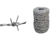 China 12*14 Gauge Field Fencing Galvanized Steel Barbed Wire 50kg/Roll Q235 for sale