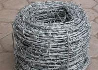 China Prison ISO Metal Barbed Wire Single / Double Strand Twist Hot Dip Galvanized for sale