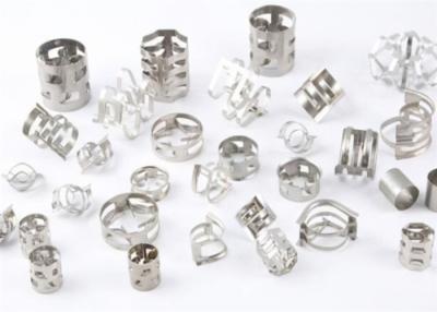 China Tower 25*25mm*0.4mm Metal Random Packing Ss 304 In Distillation Column for sale