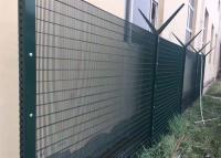 China 358 Security Fence 3x0.5 Inch Mesh 4mm Wire PVC Coated Anti-Climb for sale