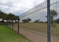 China Galvanized 358 Security Fencing Clear View Anti Theft Welded Wire Mesh Panels for sale