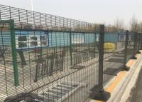 China 8 Gauge Clear View Anti Climb 358 Security Fence For Airport 2.4m x 2.5m for sale