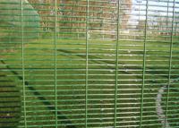 China Pvc Coated 358 Wire Mesh Fence 4mm Horizontal Wire 6mm Vertical Wire For ety for sale
