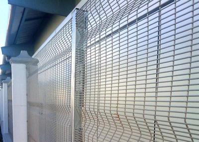 China 60x60mm 358 Mesh Fence Hot Dip Galvanized / Power Coated Wire For Airport Security for sale