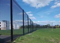 China 4.0mm Prison Mesh Fence Pvc Coated / Hot Dip Galvanized Anti Climb for sale