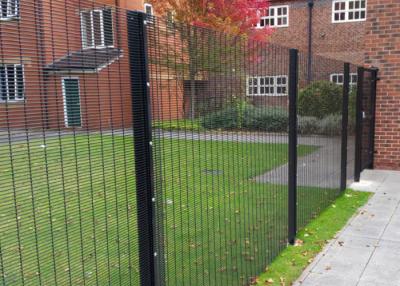 China 358 Security Fencing 4mm Wire Anti-Climb Mesh Panel 2.4m Height for Airport Perimeter Protection for sale