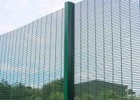 China Pvc Coated 358 Wire Mesh Fence 4mm Horizontal Wire 6mm Vertical Wire For ety for sale