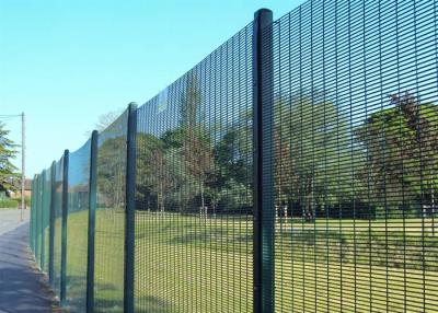 China 3.0m Height Anti Climb Prison Fence Hot Dip Galvanized / Pvc Coated 76.2*12.7mm for sale