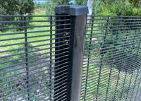 China Pvc Coated Horizontal 358 Mesh Fencing 76.2*12.7mm For Protection for sale