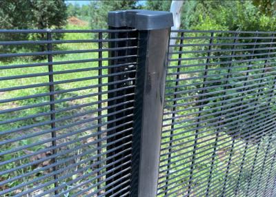 China Pvc Coated Horizontal 358 Mesh Fencing 76.2*12.7mm For Protection for sale