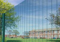 China 3d Curved 358 Mesh Fence Anti Climb Powder Coated Garden / Railway Station for sale
