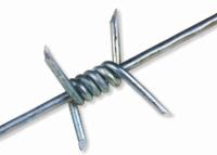 China Farm Double Twist 4 Points Steel Barbed Wire 25kg / Coil 15mm Barb Length for sale