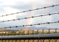 China Bwg 12 X 14 Hot Dip Galvanized Barbed Wire Double Strand  Protection for sale