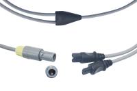 China ODM Flow Sensor Heater Wire Adaptor For Dual Heated Breathing Circuits T9002 for sale