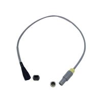 China Compatible Fisher Paykel Flow Sensor 6 Pin 80 Degree Humidifier Single Heater Wire Adaptor Cable T9007 for sale