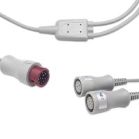 China Compatible Mindray DS USA Double-end IBP Extension Cables B3013-12 for sale