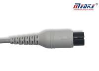 China 3 Leadwires IEC Pinch Undetachable Comen ECG Patient Cable for sale