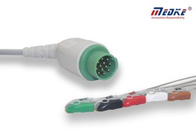 China 12Pin Snap 5leads Biolight M7000 Patient Monitor Medical Cables for sale