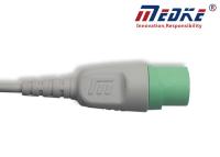 China TPU Jacket Nihon Kohden Round 11pin TEC-552 ECG Patient Cable for sale