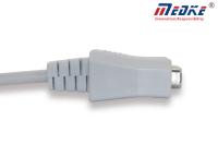 China TPU Jacket Nihon Kohden CE 10 Lead BD-615E 12 Lead Ecg Cables for sale