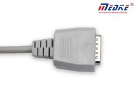 China Banana 10 Lead 4.0mm Nihon Kohden Patient Cable For Ecg Machine for sale