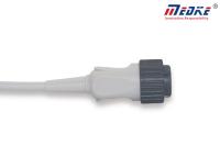 China Needle Flexible One Piece AHA 16pins Kenz PC-104 12 Lead Ecg Cable for sale