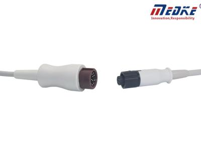 China Medex Logical Transducer 10ft 12pin T6 Mindray Ibp Cable for sale