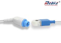 China Gray Blue NK Sensor 10pin-Db9 Nihon Kohden Spo2 Cable for sale