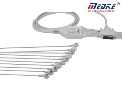 China Banana 4.0 Ecg2350 ECG1250A Nihon Kohden EKG Machine Cable for sale