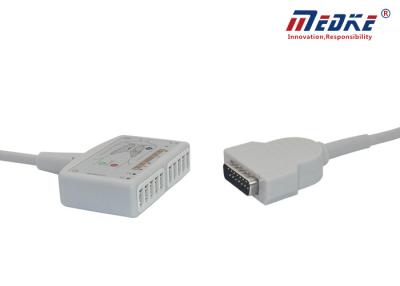 China 12 Leads Flexible MAC1100 Detachable 22341808 Ge Ecg Cable for sale