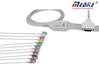 China AHA Coding FDA Shielded 10 Leads FX102F Ecg Patient Cable for sale