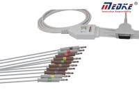 China One piece GE-Marquette EKG Cable With 10 Leadwires IEC Banana 2029890-001 for sale