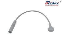 China AHA IEC 0.3M Adult Snap Banana Ecg Electrodes Wire for sale