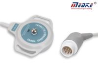 China ISO13485 MEDKE 12Pin Grey GE Corometrics Fetal Monitor Probe for sale