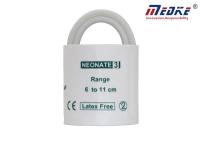 China Circumference Disposable Double Tube 6-11cm Neonate NIBP Cuff for sale